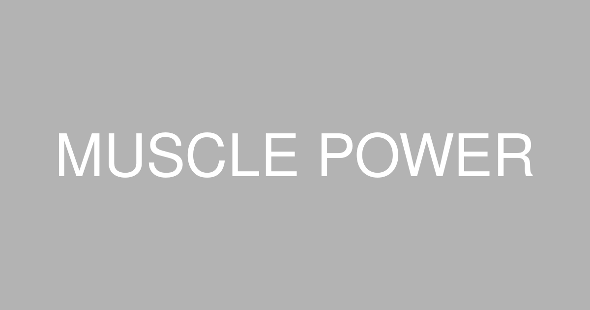 FoundMyFitness Topic - Muscle Power