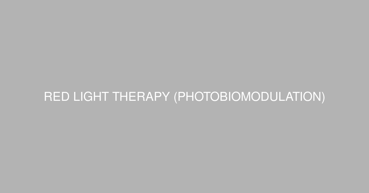 FoundMyFitness Topic - Red light therapy (photobiomodulation)